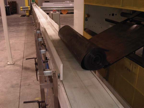 Reel handling conveyor system | Grocery Trader