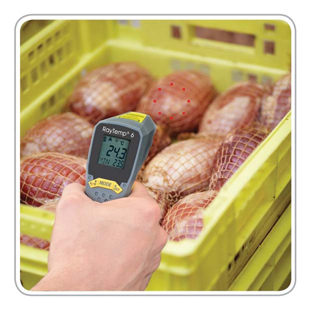 RayTemp 6 infrared non-contact thermometer | Grocery Trader