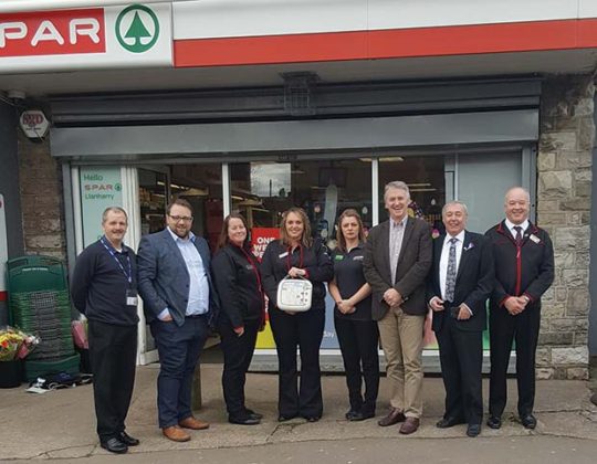 SPAR store raises £2,000 for Life-saving Defibrillators | Grocery Trader