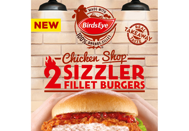 New Birds Eye Chicken Shop Fillet Burgers Brings the Takeaway Taste ...