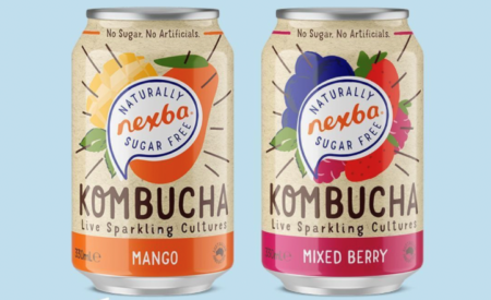 New launch: Naturally sugar-free Kombucha cans from Nexba, great for ...
