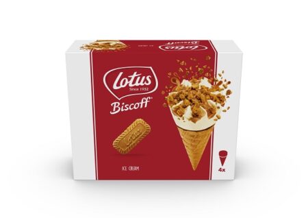 Biscoff Ice Cream Cone 115mlx4 UK | Grocery Trader