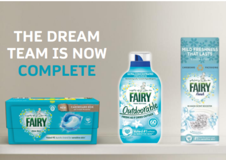 Fairy Non Bio launches new Outdoorable Fabric Conditioner and In-Wash ...