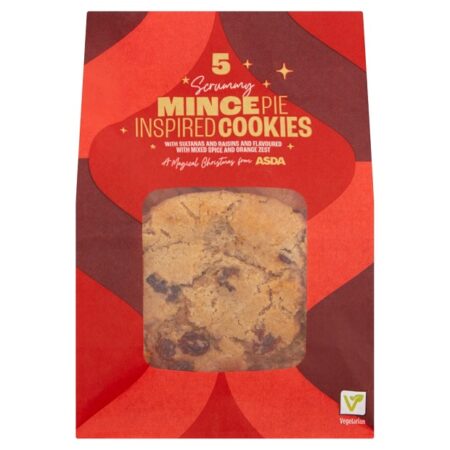 Shoppers go wild for Asda’s 5 scrummy Mince Pie Inspired Cookies ...