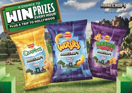 Walkers Snacks and Warner Brothers celebrate A Minecraft Movie launch ...