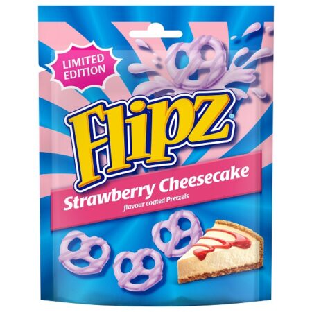 pladis adds Strawberry Cheesecake Flavour to Flipz as Grab a Grand ...