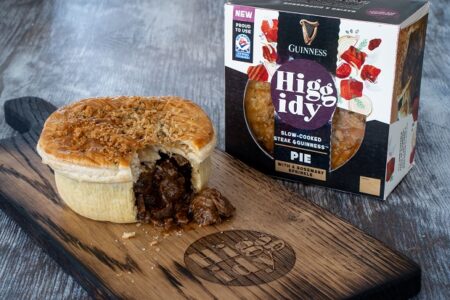 Cheers as Higgidy launches new Slow-Cooked Steak & Guinness pie ...